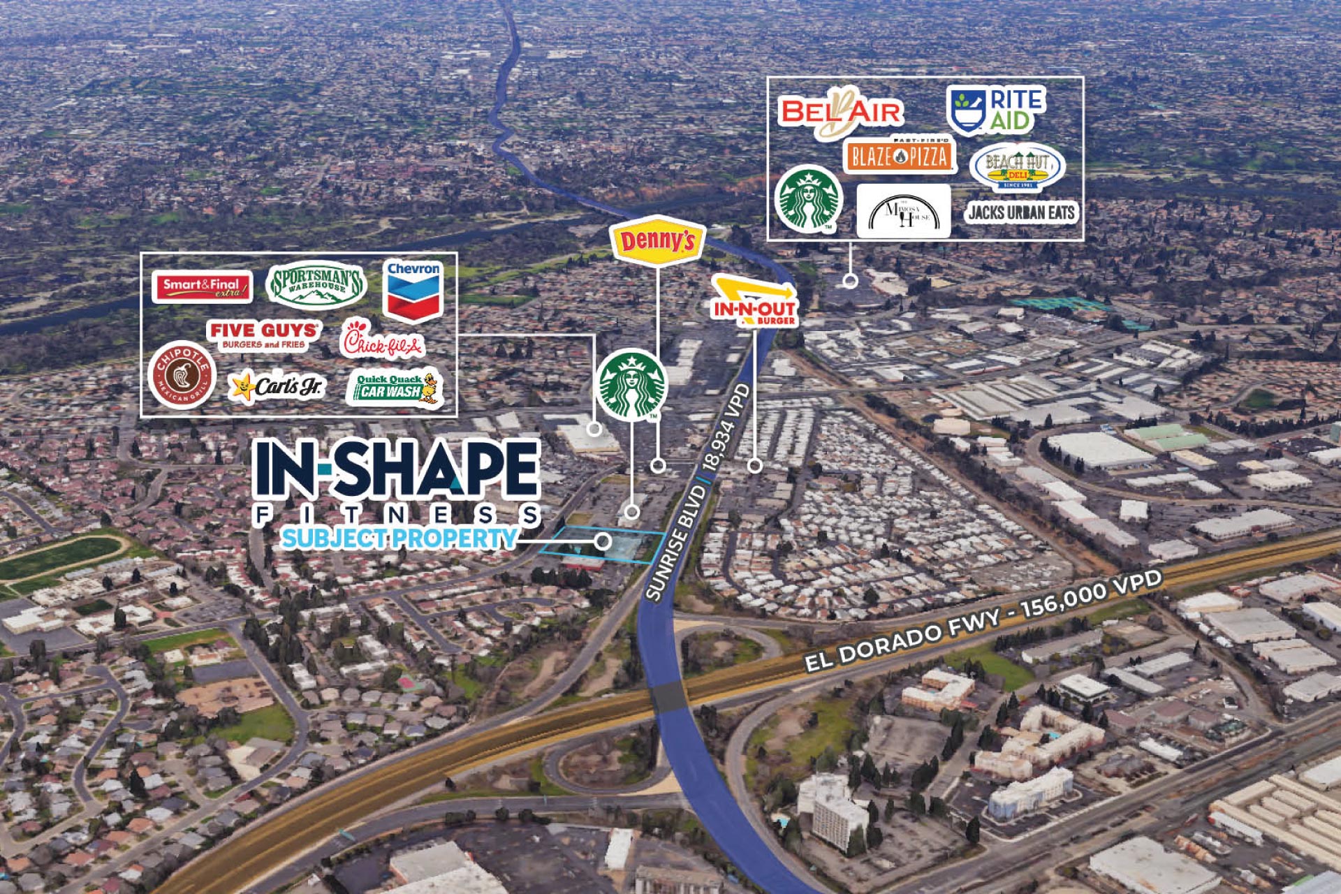 In-Shape Fitness - Rancho Cordova, CA - Featured Listing - NNN Fitness